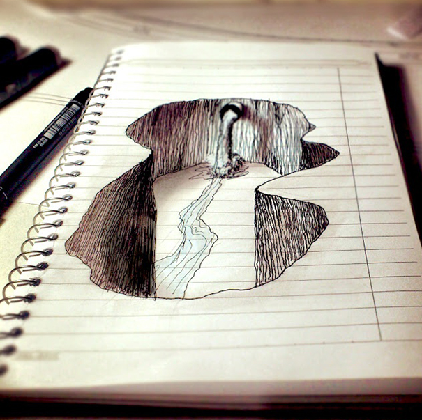 3d Art Lines Bored Panda 3d Art Lines Bored Panda