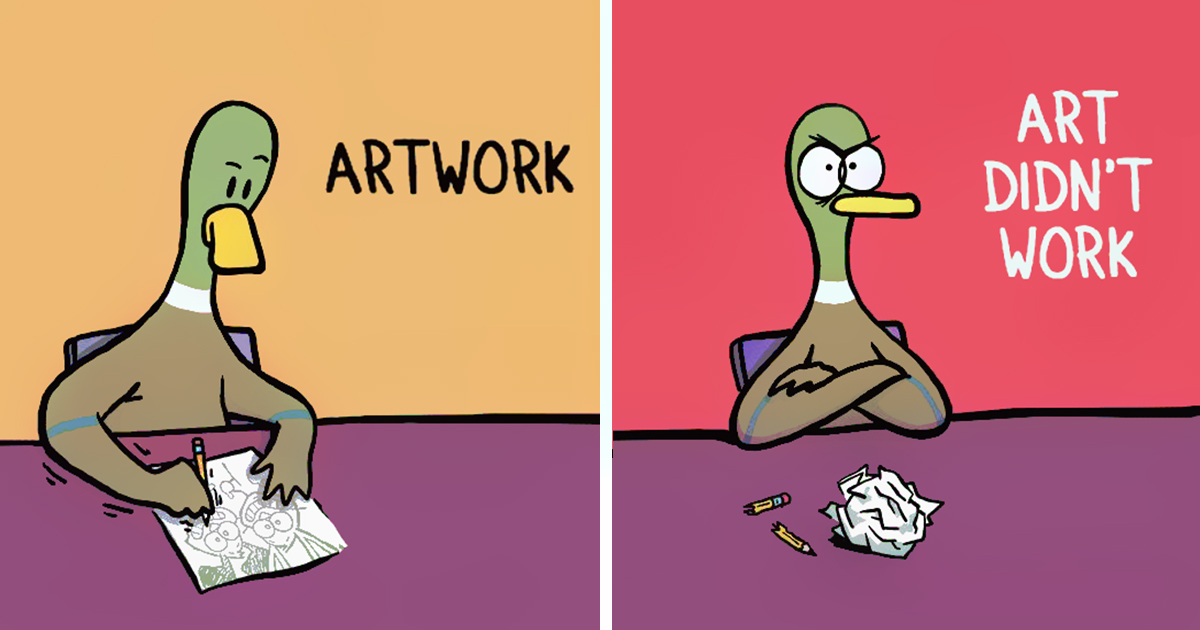 Duck Copes With Everyday Life And Kids One Cartoon At A Time Bored Panda Duck Copes With Everyday Life And Kids One Cartoon At A Time Bored Panda