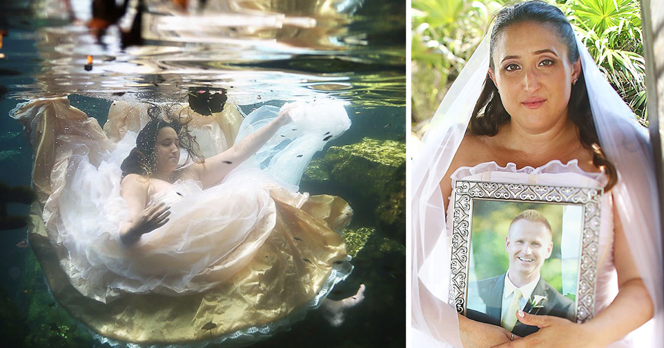 After Losing Her Fiance 2 Months Before Her Wedding, This Bride Said ...