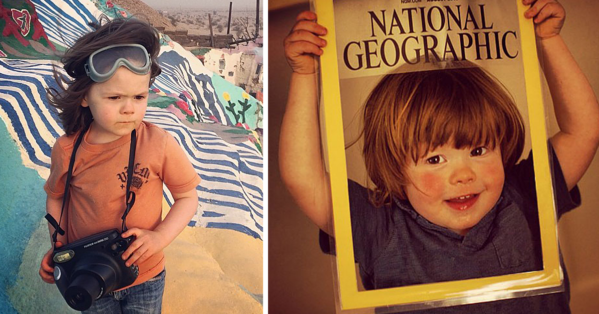 4-Year Old Hawkeye Huey, Son of Nat Geo Photographer, Captures The ...