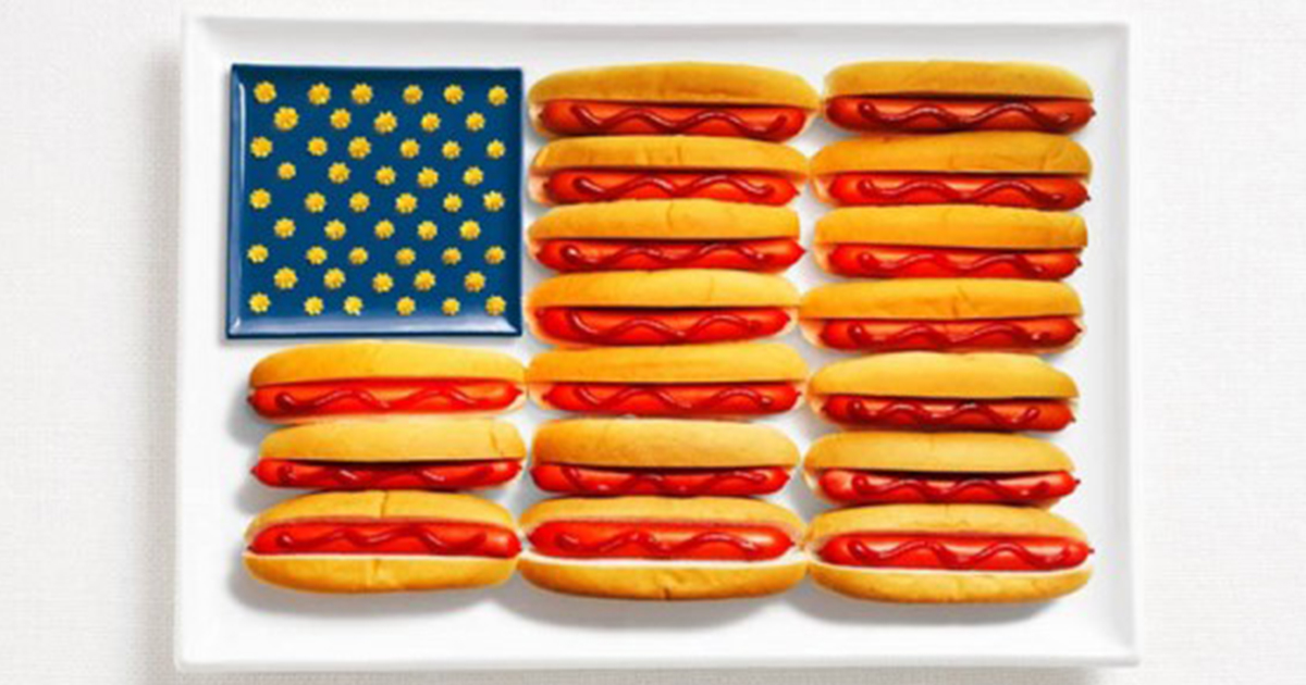 National Flags Created From Food For The Sydney International Food ...