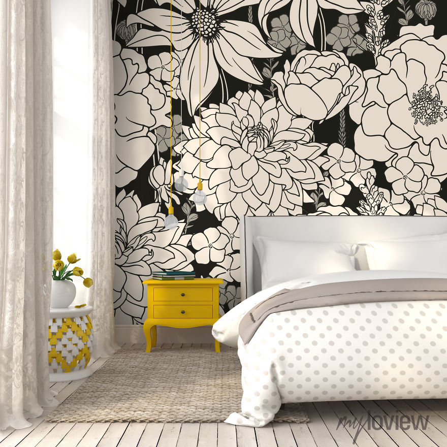 Living Room Mural Wall Tiles