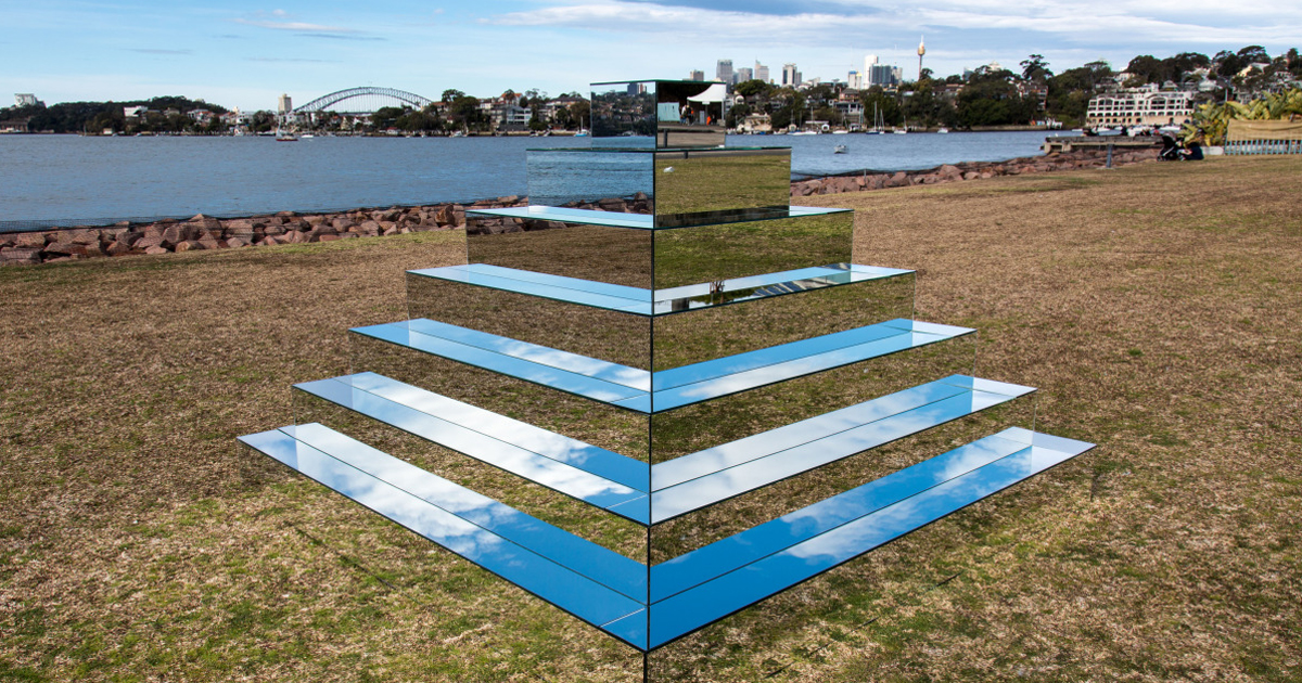 I Created A Mirrored Ziggurat To Connect The Earth And Sky In Sydney ...