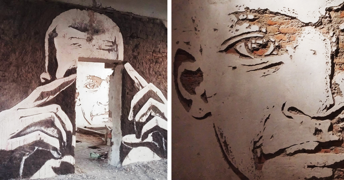 Street Artists Transformed This Abandoned Factory Into An Art Gallery ...
