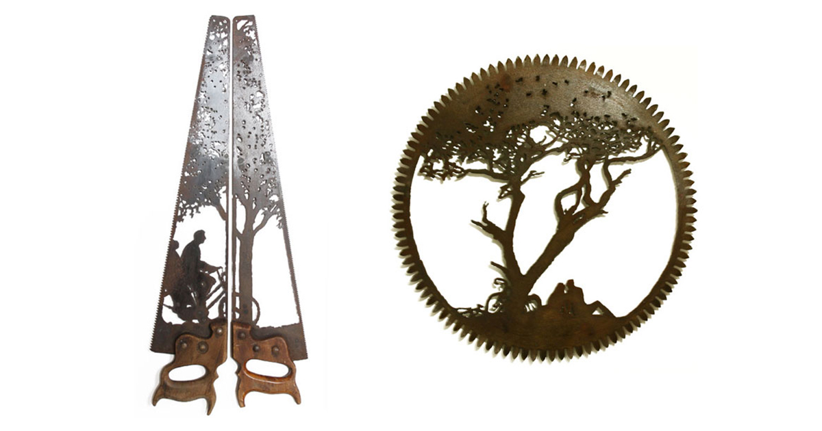 I Turn Old Metal Tools Into Works Of Art | Bored Panda