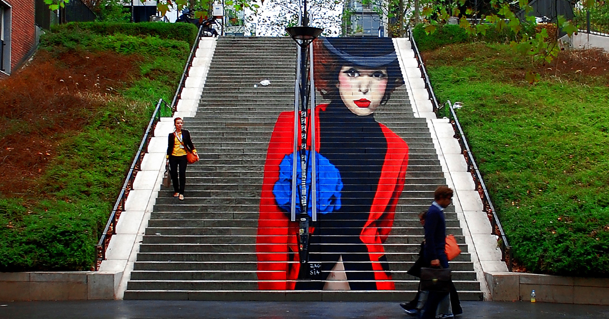 We Turn Boring Stairs Into Works Of Art | Bored Panda