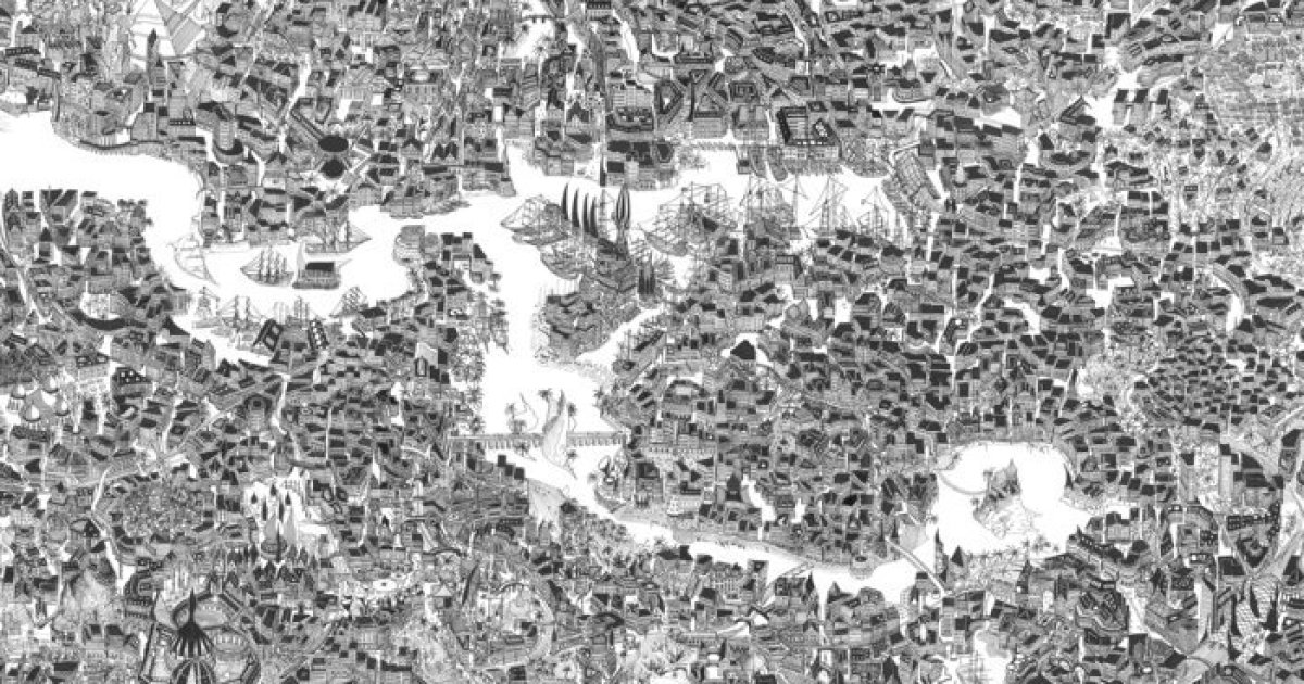 I’ve Been Developing This Maze City For 5 Years While Travelling Around ...