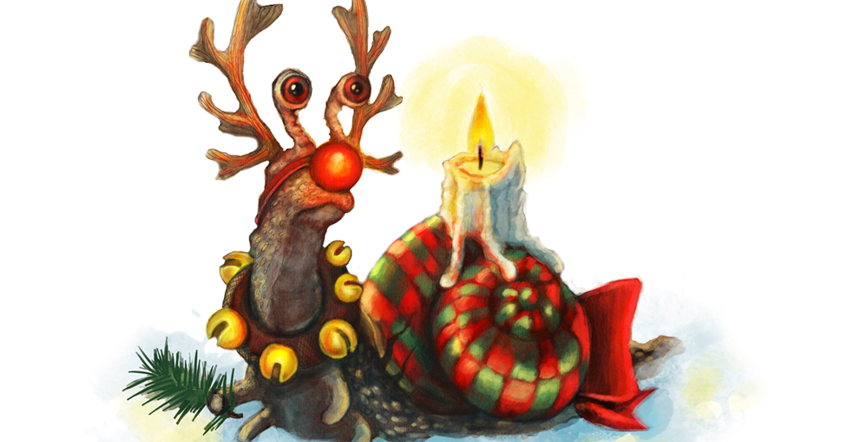 Snail Mail: I Illustrate Postcards With Snails To Pay Tribute To This ...