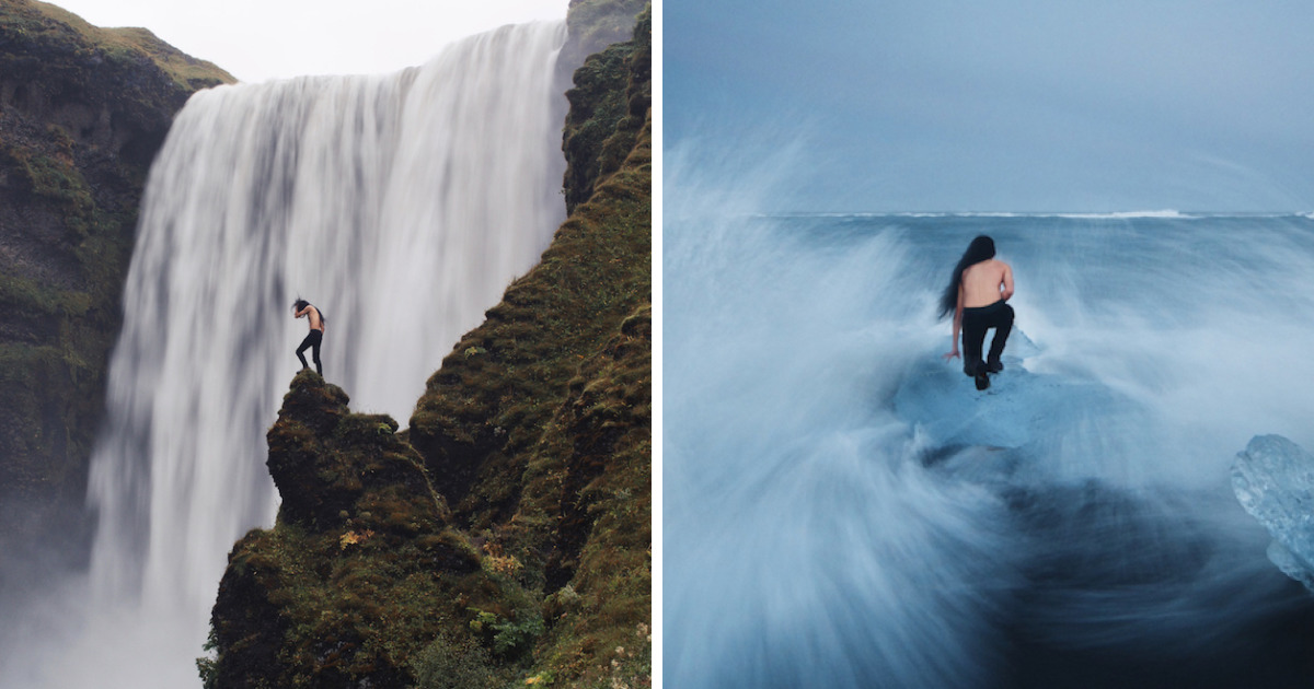My Self-Portrait Series Taken In Iceland Show The Fragile Relationship ...