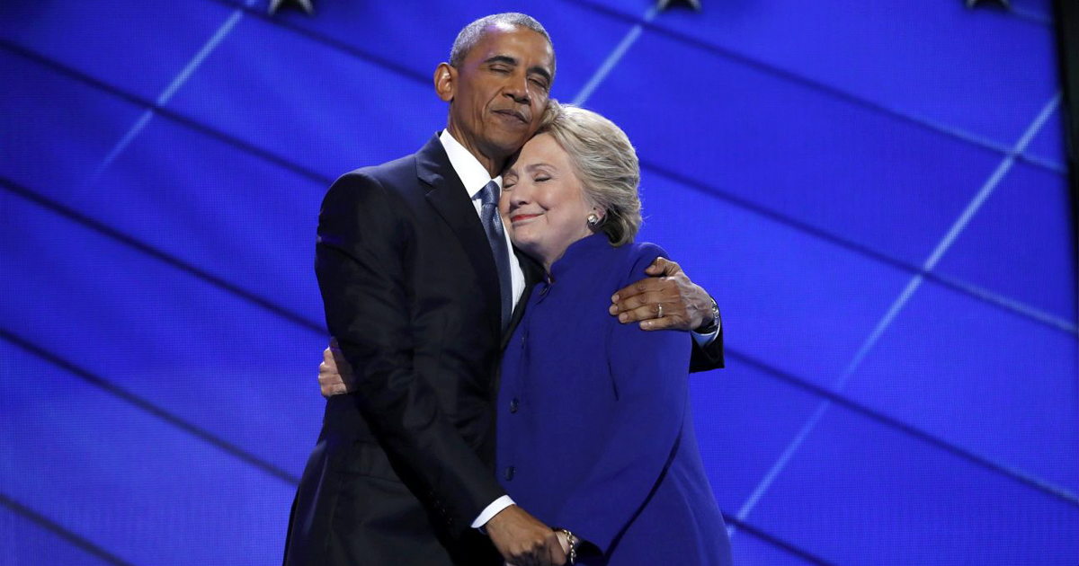 Obama And Clinton’s Hug Was Perfect, Until Internet Trolls Ruined ...