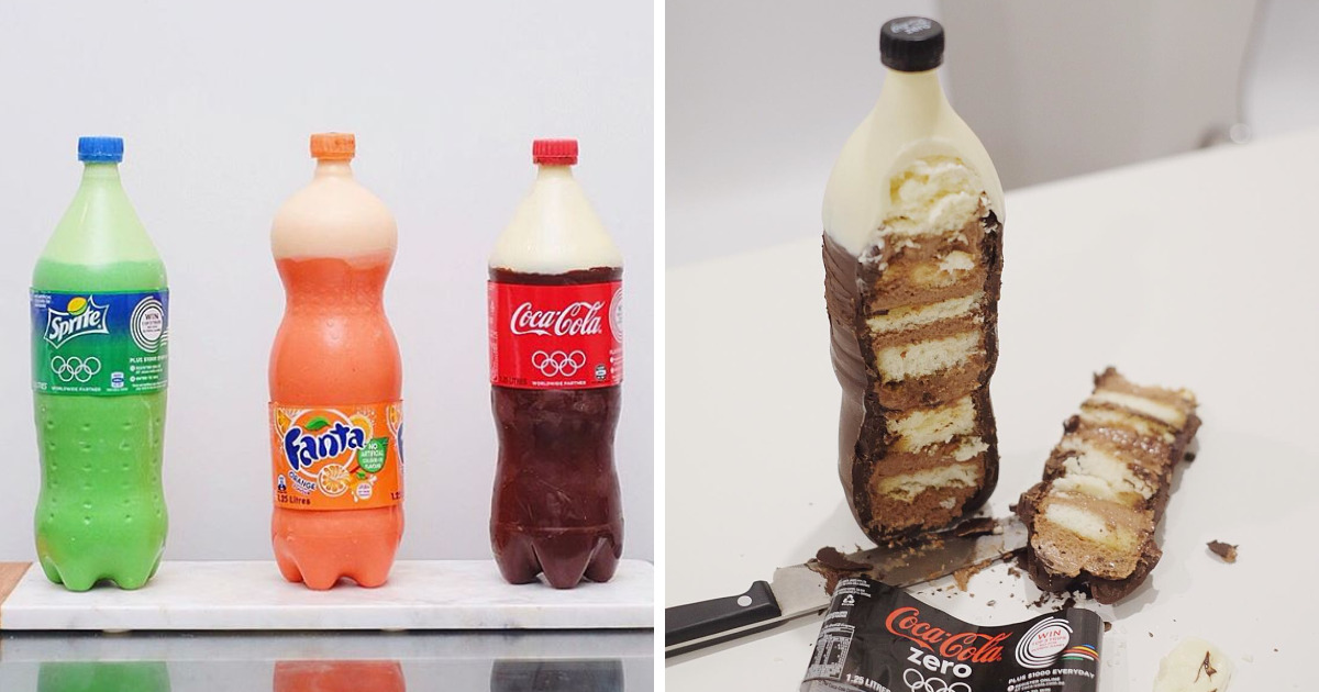 Edible Soda Cakes Look Too Realistic To Eat | Bored Panda