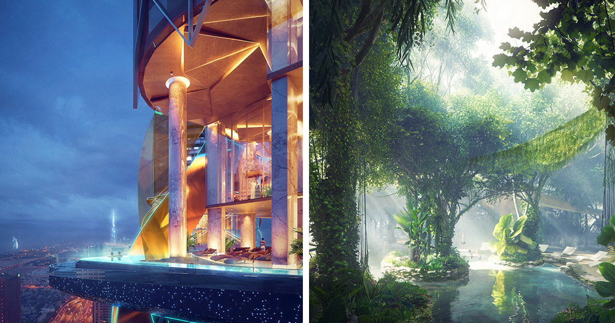 Take A Look Inside The World’s First Hotel With It’s Own Rainforest ...