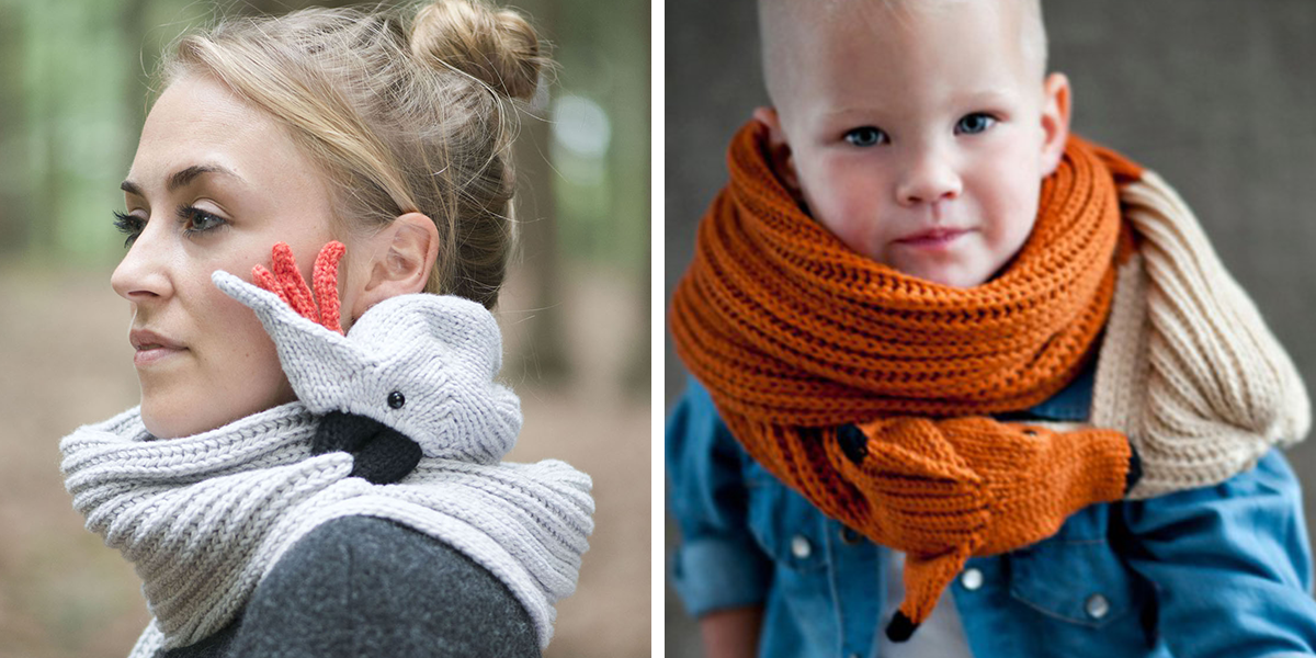 I Knit Scarves That Bite! | Bored Panda