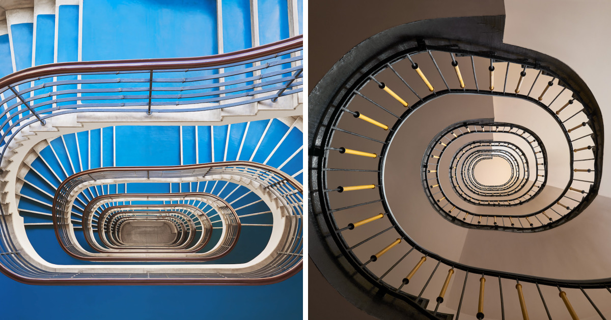 I Photographed Spiral Staircases, The Hidden Time Machines Of Budapest ...