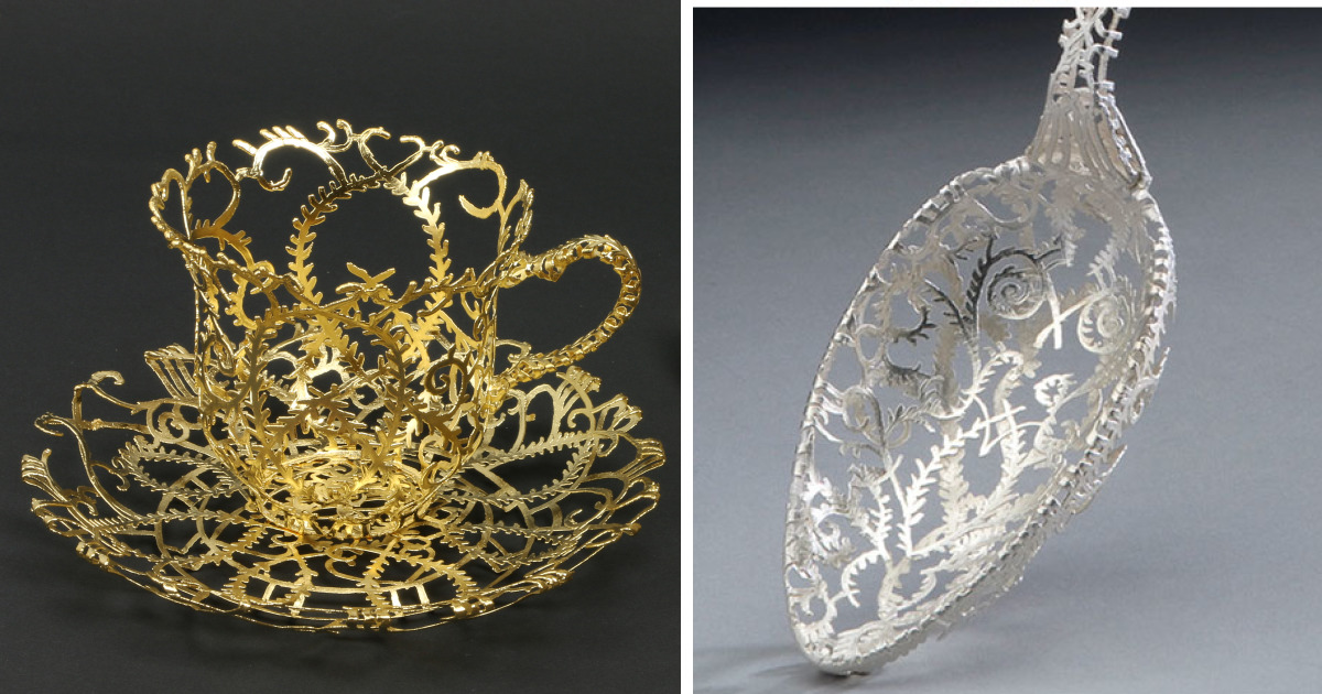 I Transform Everyday Tableware Into Intricate Works Of Art Inspired By ...