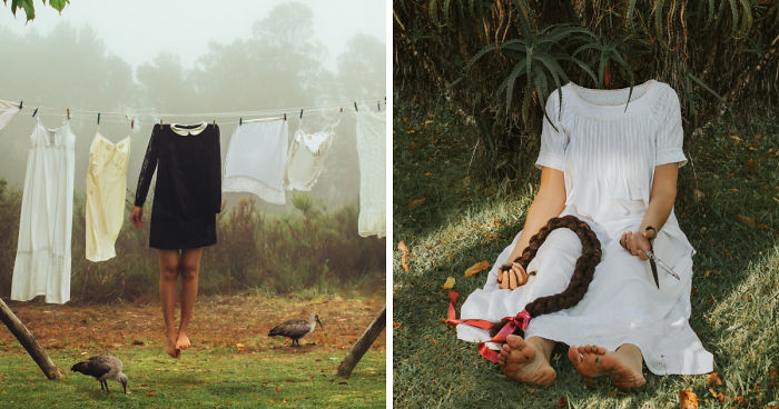 My Conceptual Self-Portraits Tell The Story Of Depression | Bored Panda