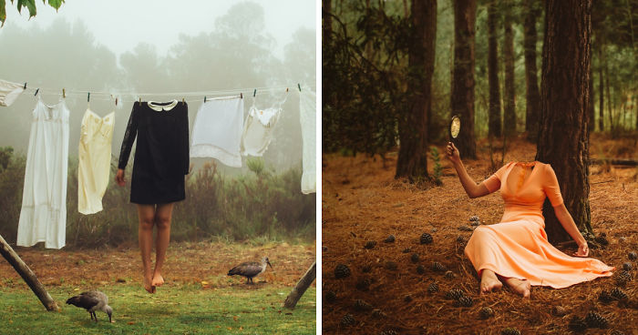 My Conceptual Self-Portraits Tell The Story Of Depression | Bored Panda