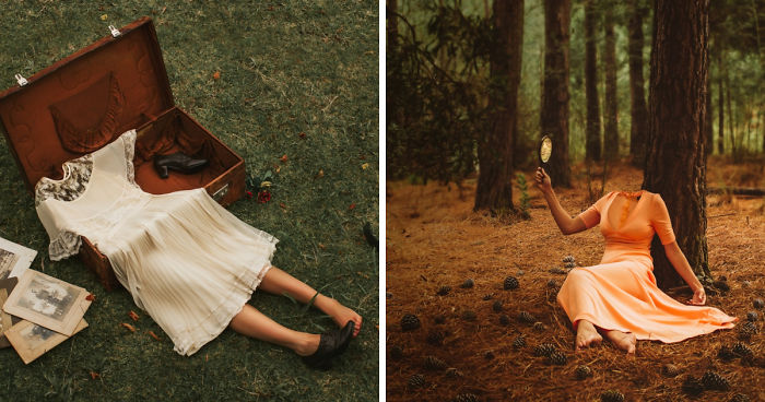 My Conceptual Self-Portraits Tell The Story Of Depression | Bored Panda