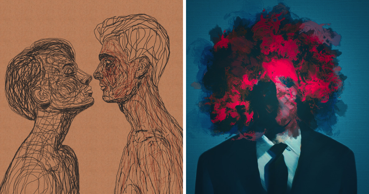I Draw And Paint To Cope With My Depression | Bored Panda