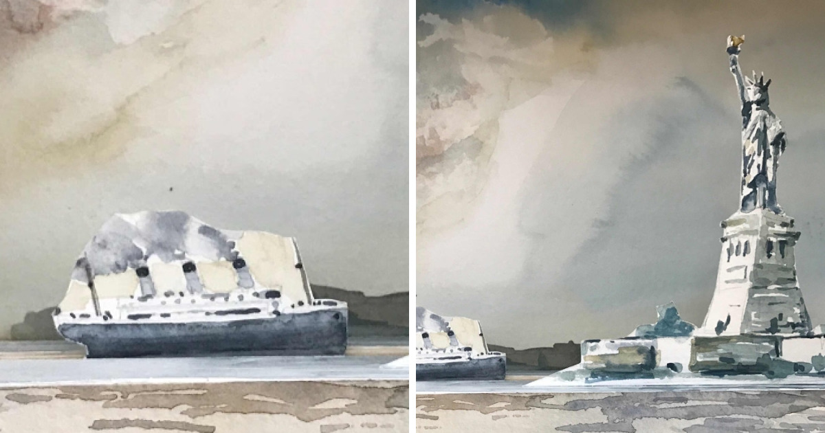 Painting To Support Immigrants' Rights | Bored Panda