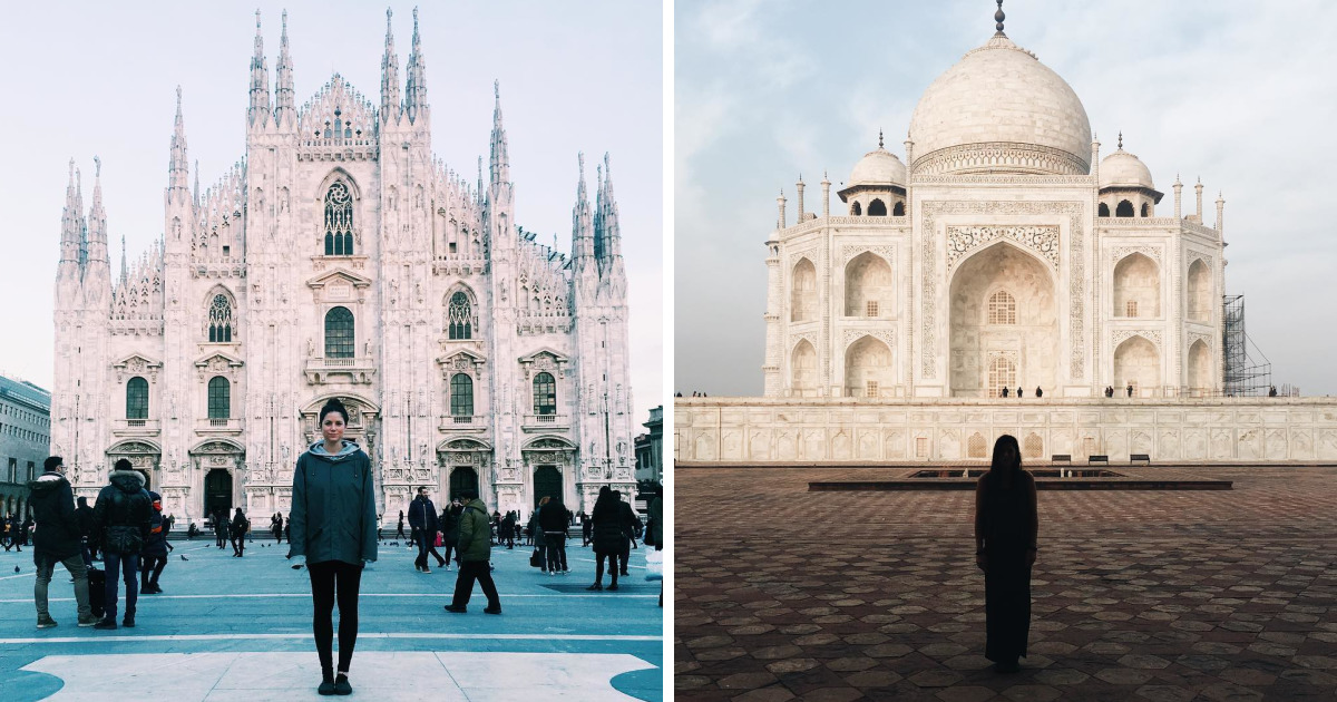 I Find The Symmetrical Centre Point Of Epic Places Around The World ...