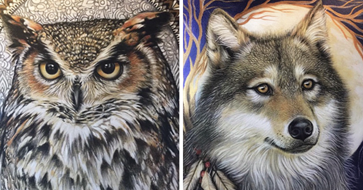 I Draw Animals On Wood Panels | Bored Panda