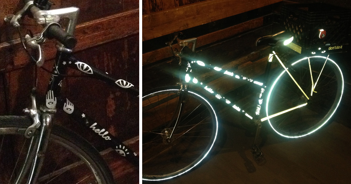 I Make Roadworthy Decals For City Cyclists! | Bored Panda