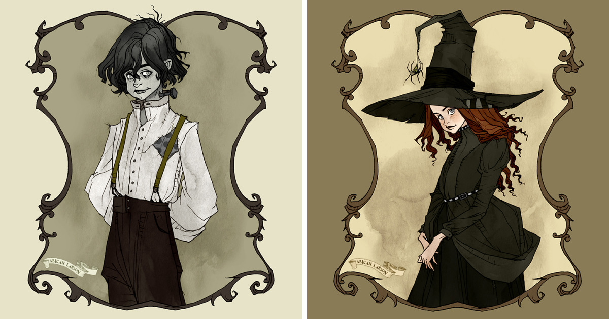 Creepy Portraits Of Little Monsters | Bored Panda