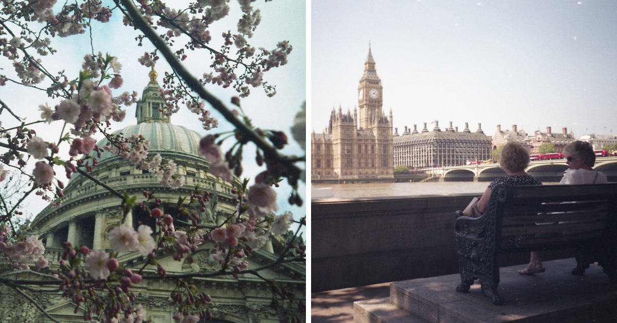 I Photographed Nostalgic London In Film | Bored Panda