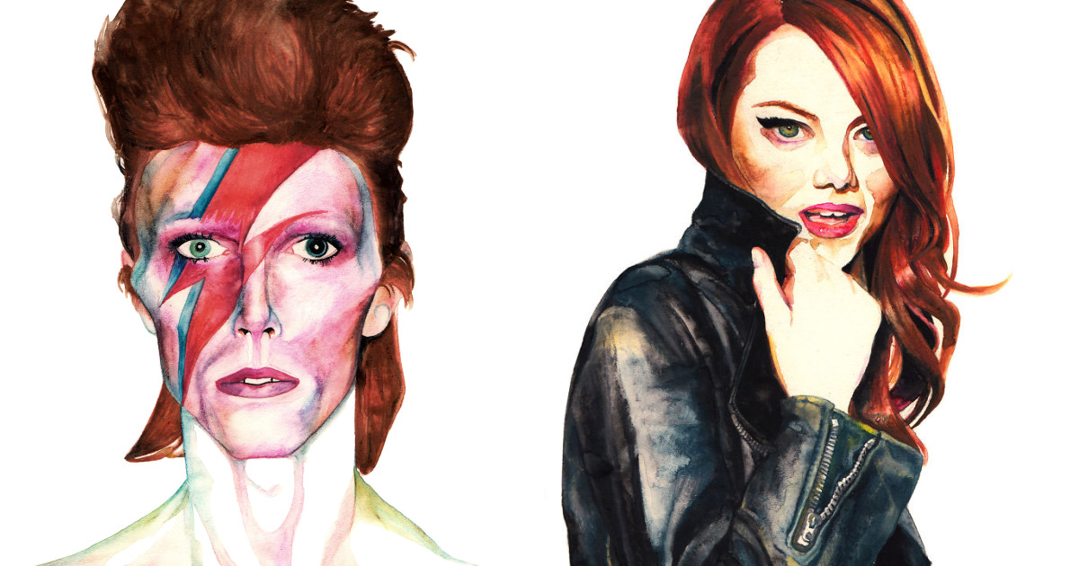 I Draw Portraits Of Celebrities | Bored Panda