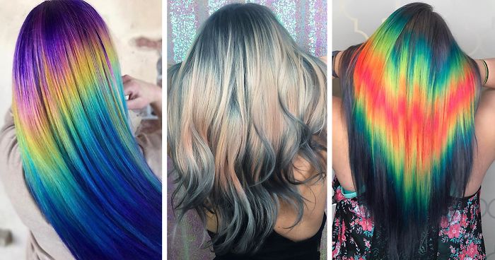 Shine Line Hair Is The Newest Trend Going Viral On Instagram | Bored Panda