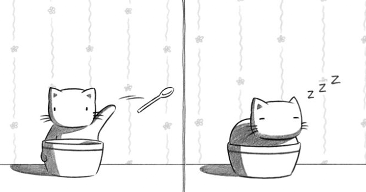 My Silly Cat Inspired Me To Start Doing Comics As A Hobby, And Now It’s ...