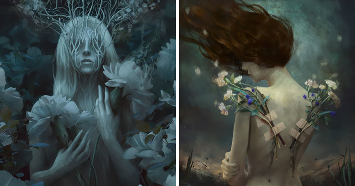 I Create Sinister Digital Art That Shows Nature In A Constant Tension ...