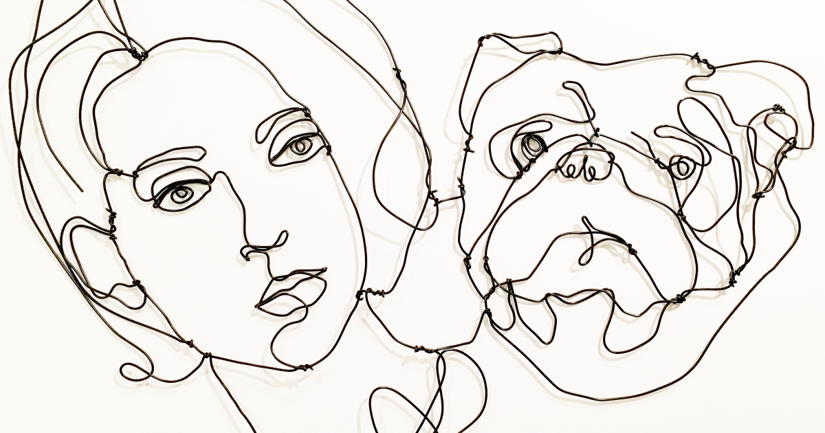 I “Draw” Using Wire | Bored Panda