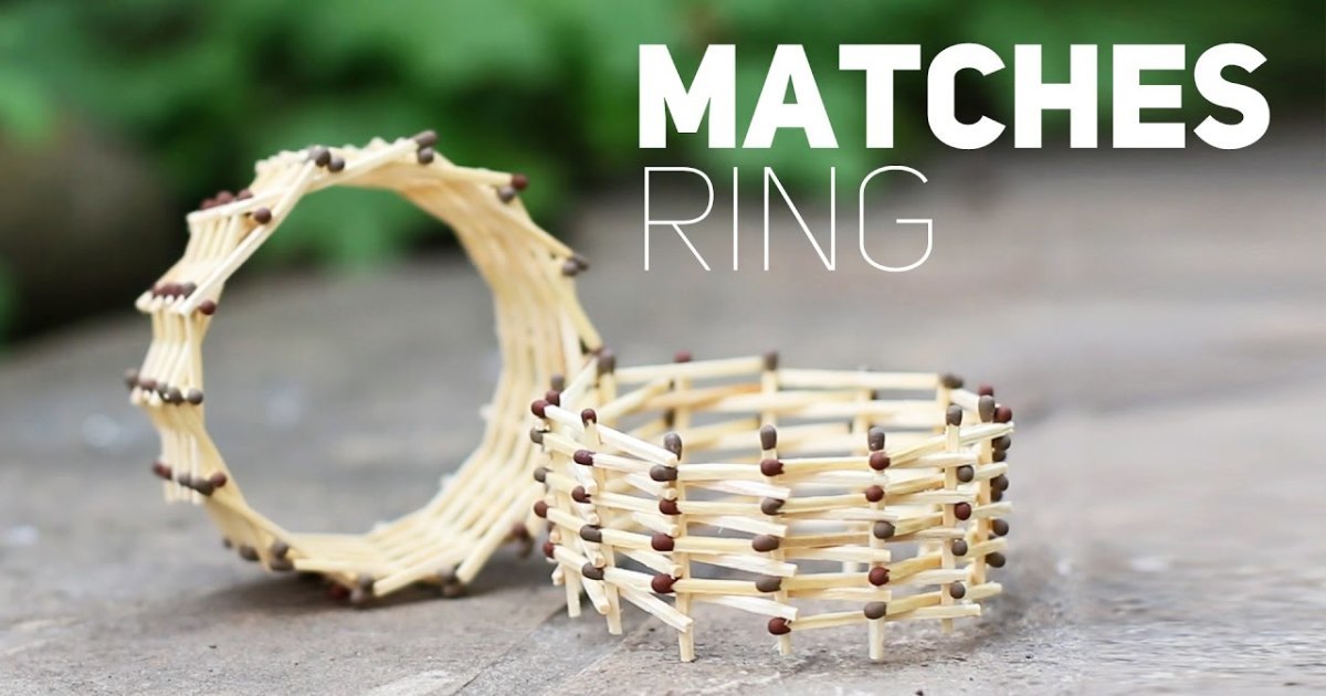 How To Make A Matches Ring | Bored Panda