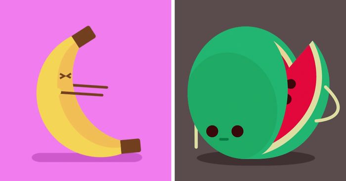 I Create Perfectly Looped Gifs With Punny Captions | Bored Panda