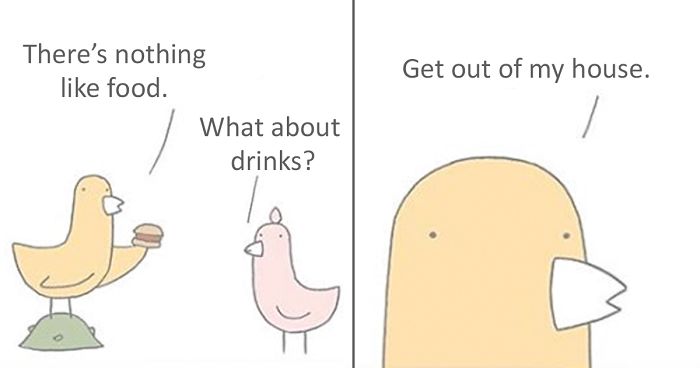 33 Trash Bird Comics By Reza Farazmand | Bored Panda