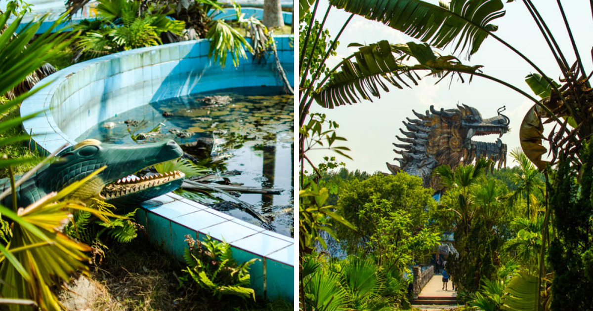 An Hour At A Run Down And Not So Spooky Waterpark, Hue | Bored Panda