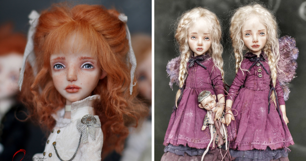 I Create Mysterious Dolls From Unknown Worlds | Bored Panda