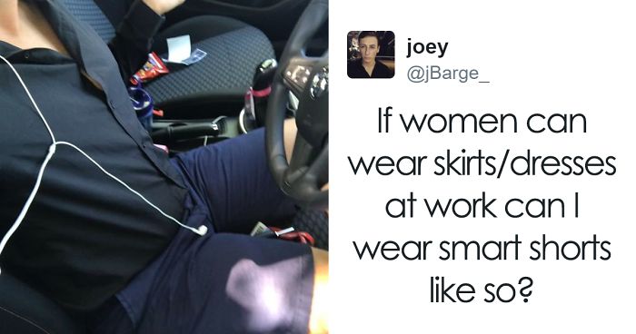 Boss Sends Guy Home For Violating The Male Dress Code, So He Decides To ...