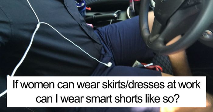 Boss Sends Guy Home For Violating The Male Dress Code, So He Decides To ...