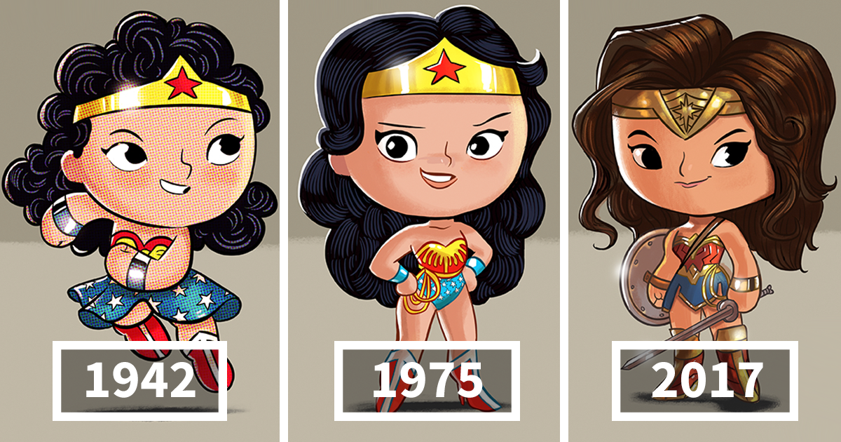 I Illustrate Evolutions Of Famous Actors And Characters | Bored Panda