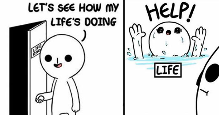 47 Comics About The Sad Realities Of Life By Viakavish | Bored Panda