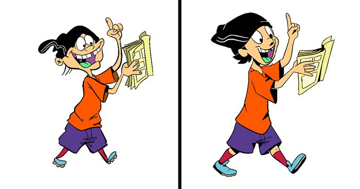 Artist Challenges Herself To Draw Cartoons In Their Official Style, And ...