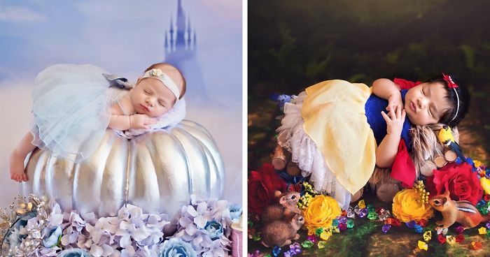 This Mini Disney Princess Photoshoot Of 6 Babies Is Taking Internet By ...