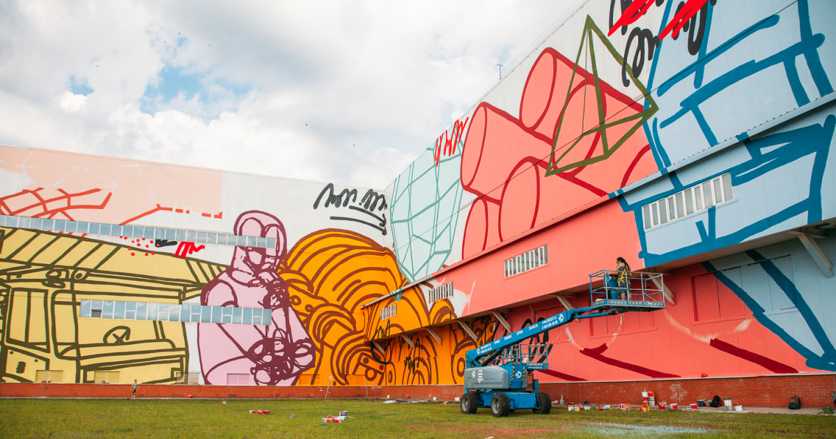 Evolution-2: We Created The Largest Mural In The World | Bored Panda