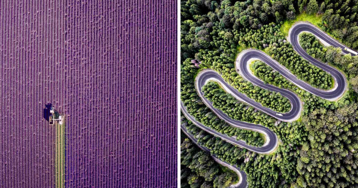 The Best Photos Taken By Drones In 2017 | Bored Panda