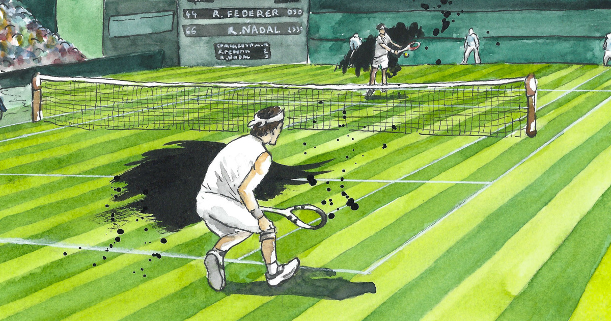 We Illustrated 10 Of The Best Wimbledon Moments | Bored Panda