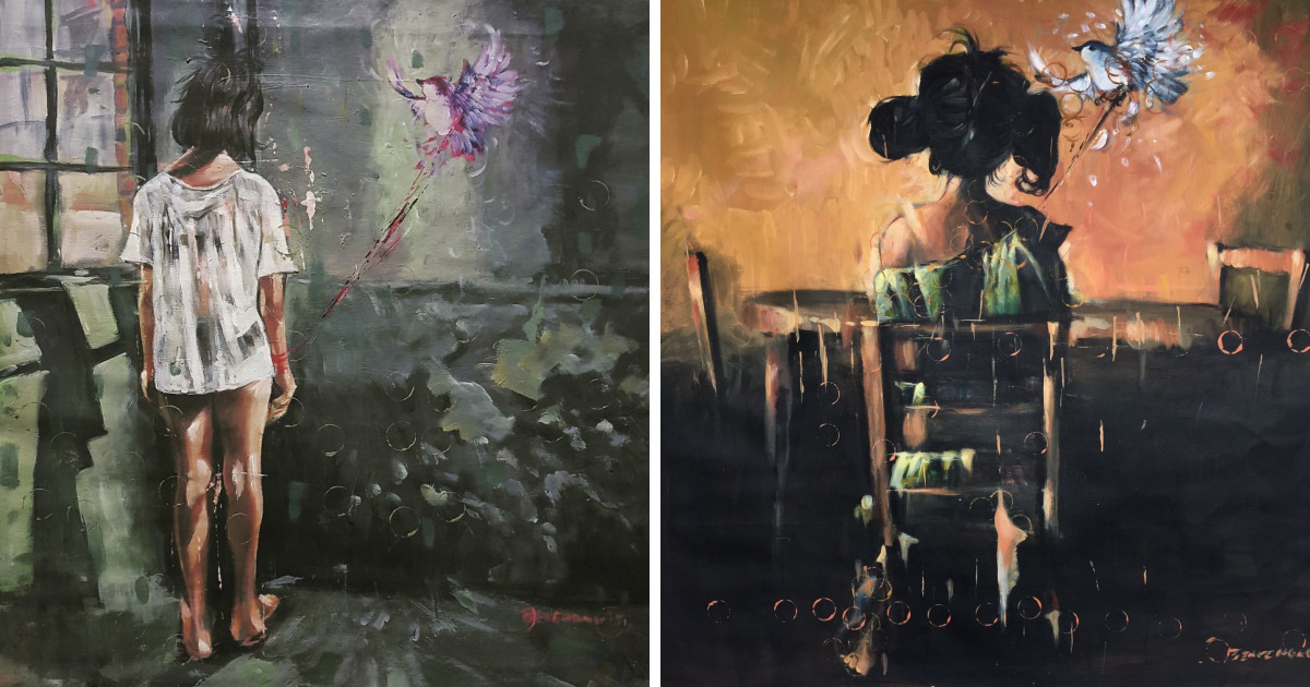 Autism Series: My Paintings With Acrylic On Canvas | Bored Panda