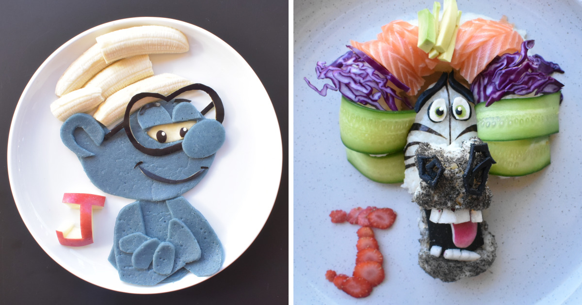 I Turn My Son’s Healthy Organic Meals Into His Favourite Cartoon ...